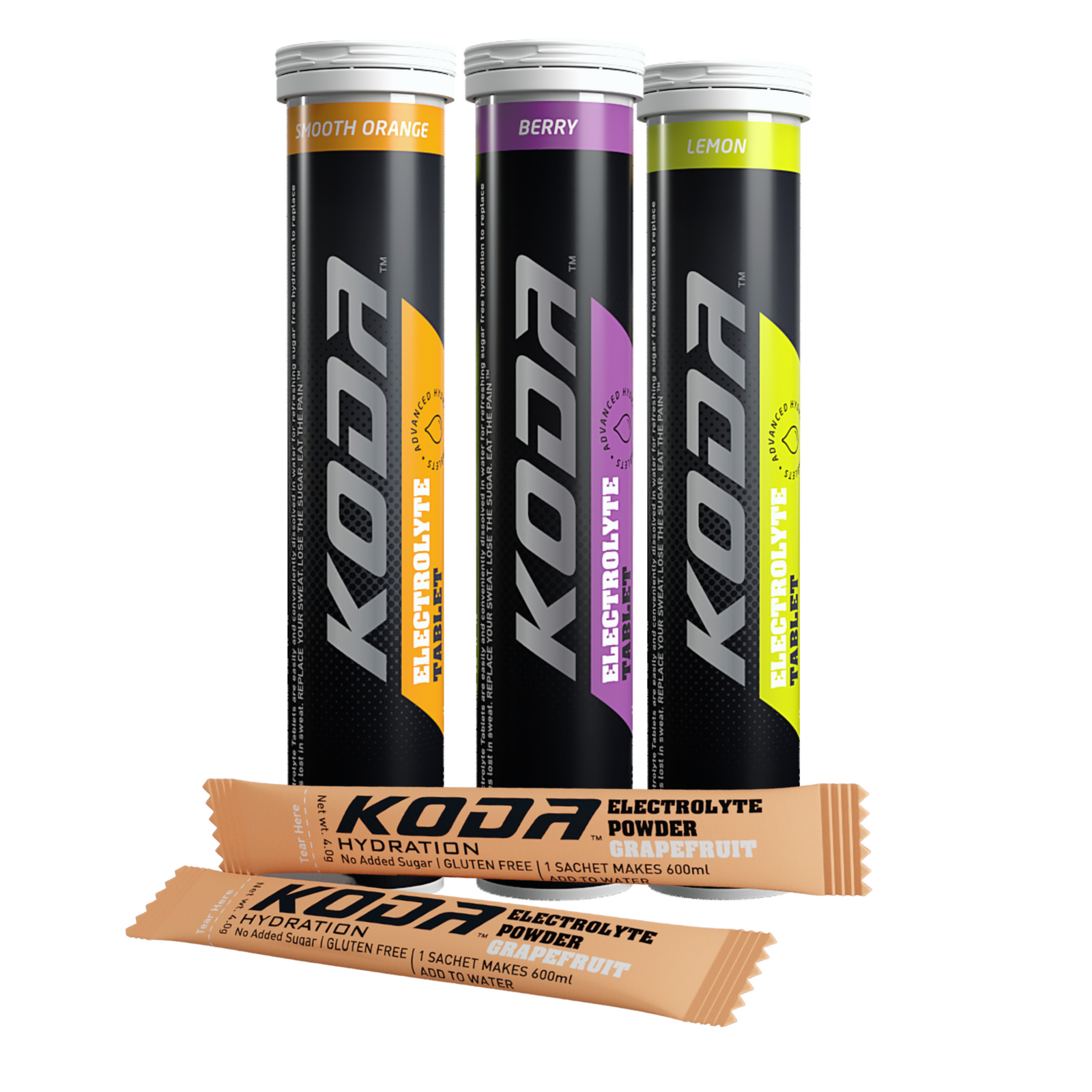 KODA Nutrition Electrolyte Powder | Sugar Free | Grapefruit